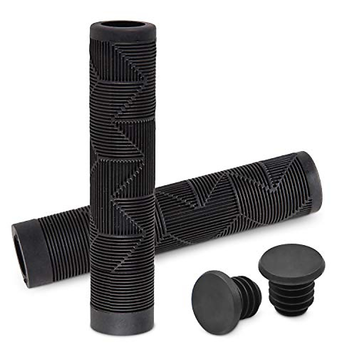 Marque BMX MTB Handlebar Grips - Flangeless Grips (Black)