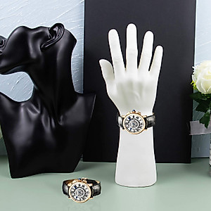 AUEAR, Male Mannequin Hand Display Jewelry Bracelet Necklace Ring Watch Glove Stand Holder White