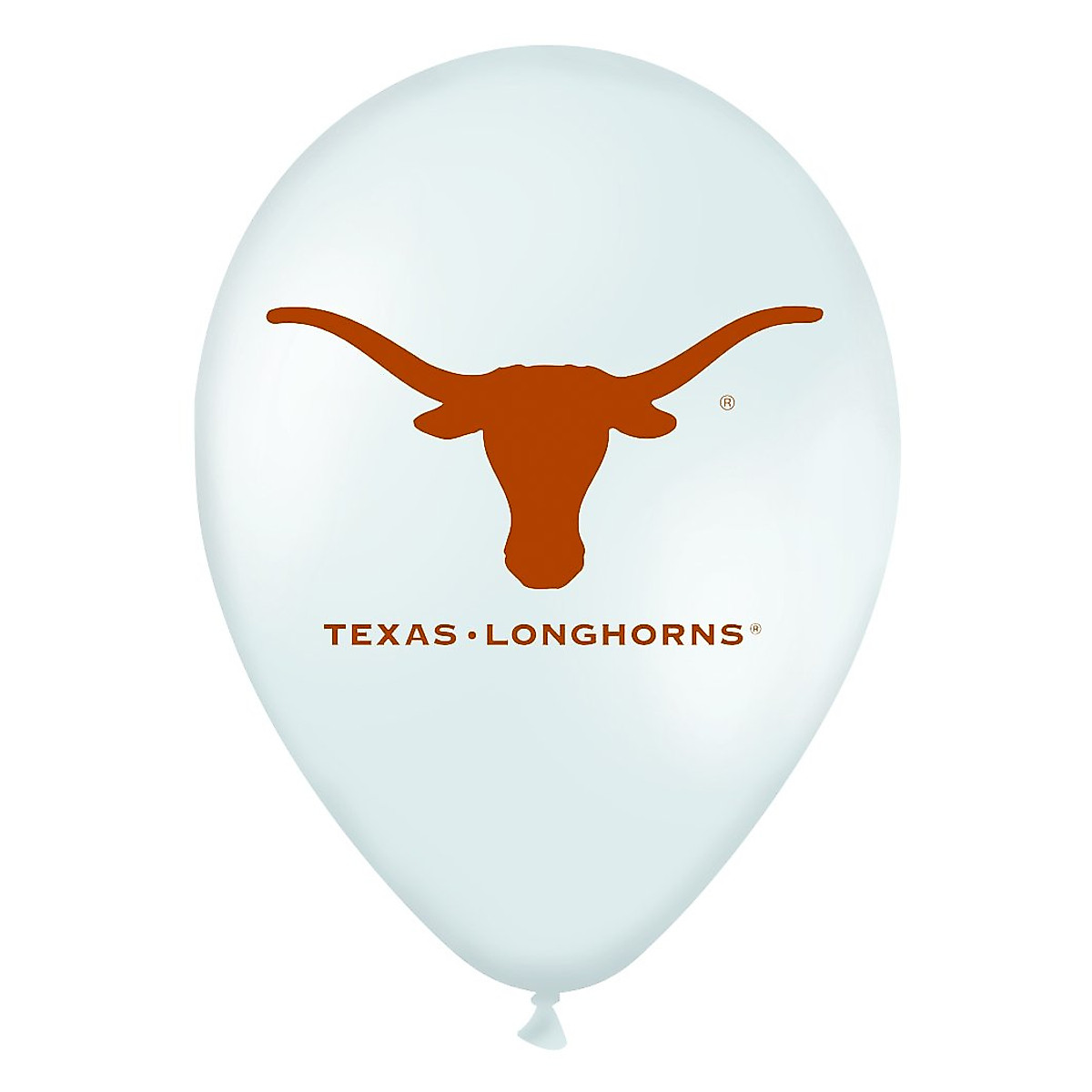 Pioneer Balloon Company 10 Count University of Texas Latex Balloon, 11", Multicolor