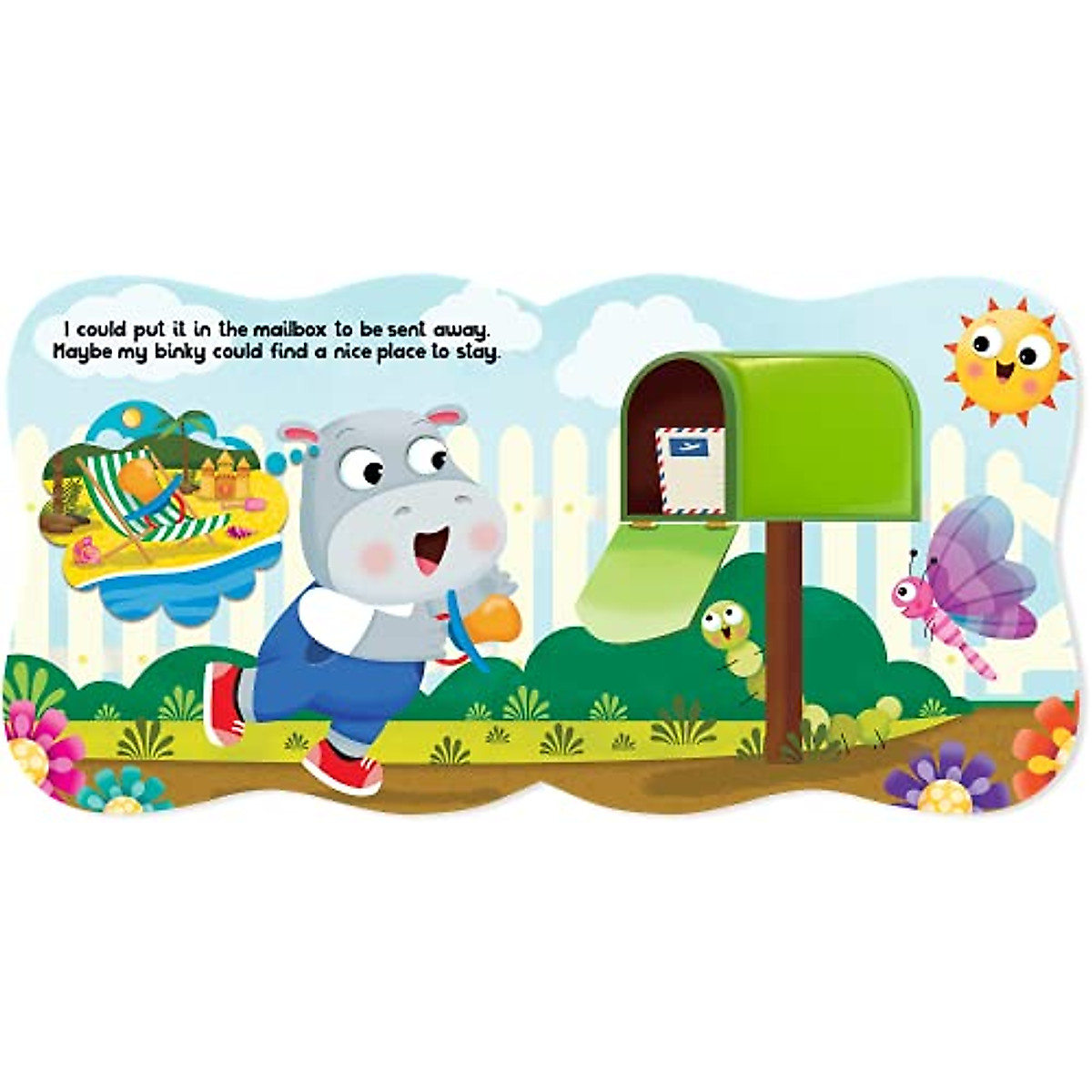 Bye Bye Binky - Touch and Feel Board Book - Sensory Board Book