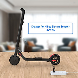 42V 2A Electric Scooter Charger for GOTRAX,PowerFast 1-Prong Inline Connector for 36V Pocket Mod,Diameter 5.5mm, 2.1mm