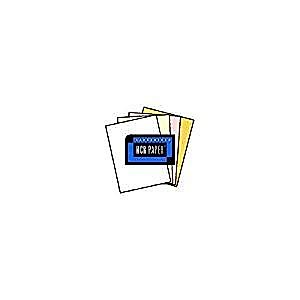 125 Sets of 4 Part NCR Paper, 01932, White, Canary, Pink, Gold--Reverse Collated Letter Size Carbonless Paper 01932 (500 Sheets)