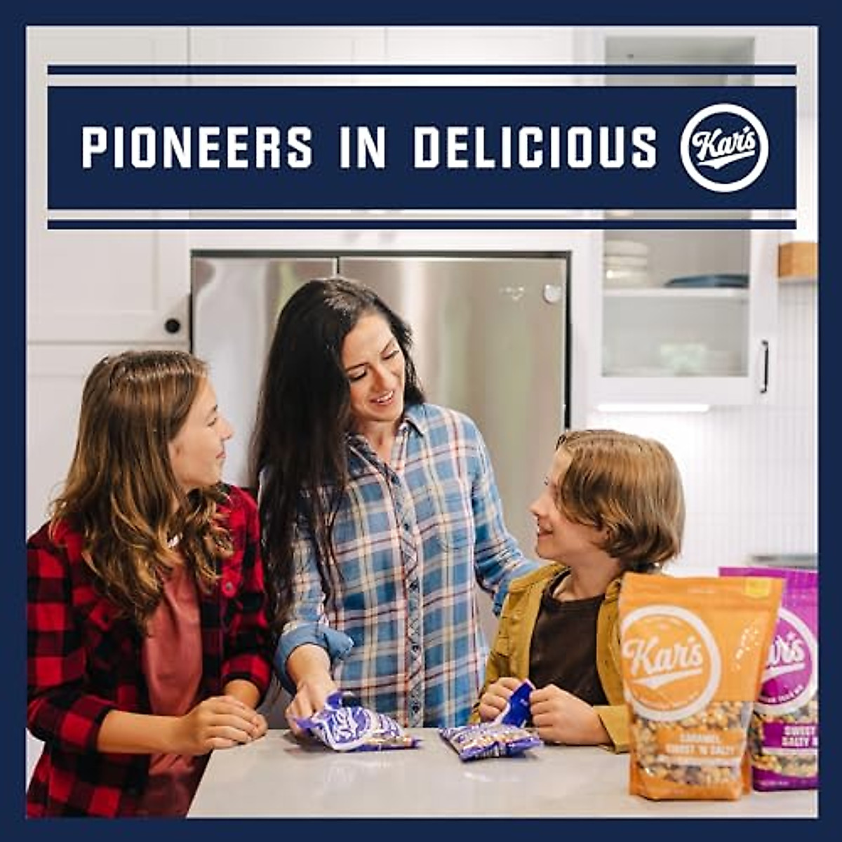 Kar’s Nuts Sweet ‘N Salty Trail Mix – 34 oz Resealable Bag, Pack of 1 - Healthy Snacks for Adults and Kids