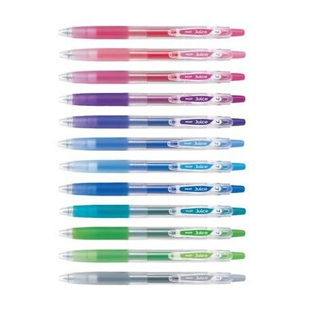 Pilot Juice Gel Ink Ballpoint Pen, 0.7 mm, 24 Color Set(Japan Import) [Komainu-Dou Original Package]