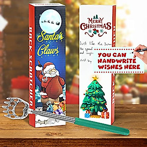 Bear Claw Back Scratcher 4 Pack - Telescopic Expendable Cool Stuff Gadgets for Dad, Husband, Grandma, Grandpa, Elderly, Older - Christmas Gifts Stocking Stuffers for Men