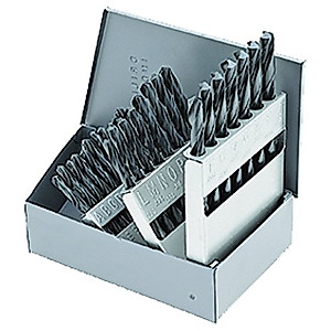 1/16" Thru 1/2" HSS Screw Machine (Stub) Length Drill - Sets