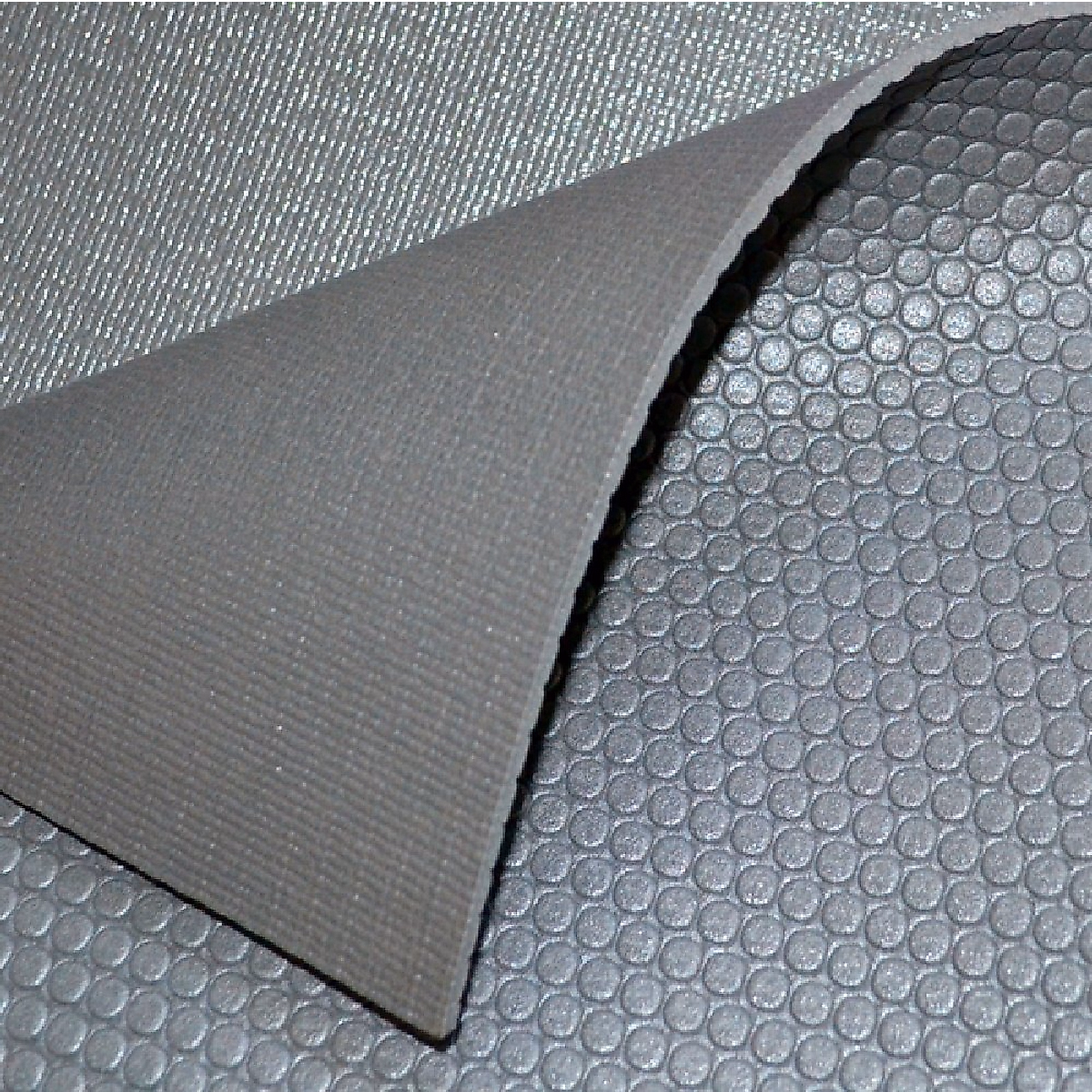 Khataland YoFoMat PRO, Professional Foldable Yoga and Pilates Mat, Eco Friendly with Travel Bag, Extra Long 72-Inch, Extra Wide 26-Inch, Slate Gray