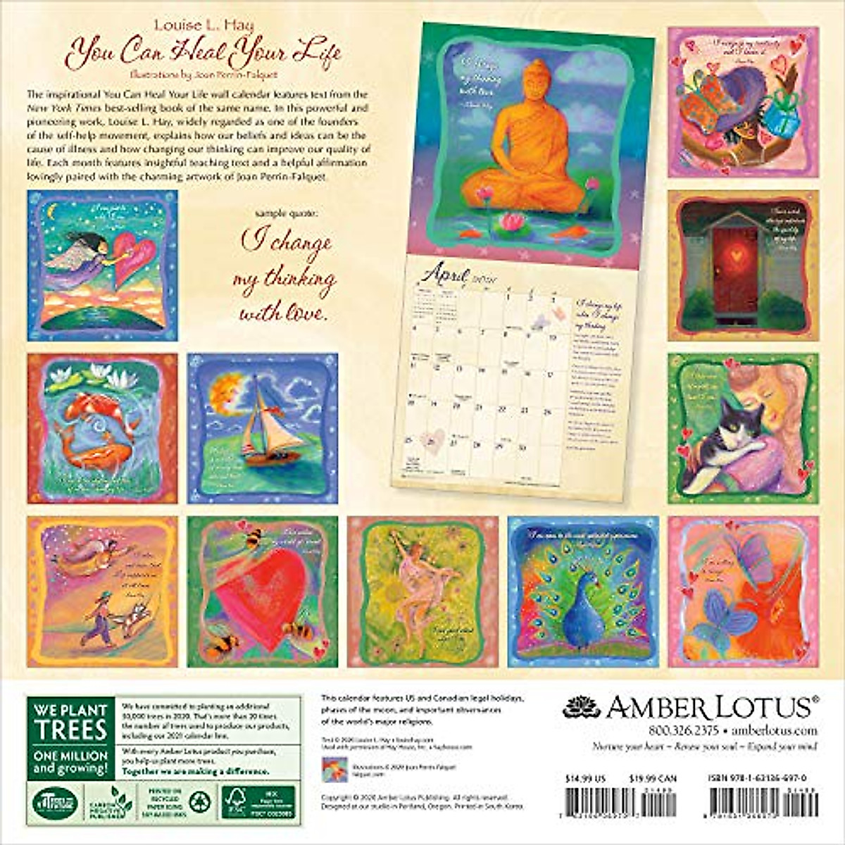 You Can Heal Your Life 2021 Calendar