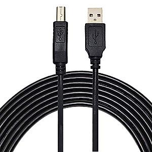SSSR USB 2.0 Cable Cord For Brother DCP-8040D DCP-350C DCP-130C DCP-115C DCP-110C Printer, Brother Printer MFC-5460CN MFC-7420 HL-3070CW HL-7050N HL-6050DN, Brother MFC-490CW MFC-5490CN MFC-790CW, Bro