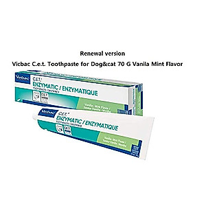 Vicbac C.e.t. Toothpaste for Dog&cat 70 G Vanila Mint Flavor
