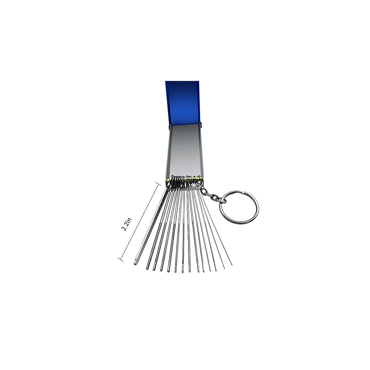 Strongthium Cutting Torch Tip Cleaner Tool kit for Welding Stove Gas Nozzles Carb Carburetor Jet Sprinklers and Shower Heads Orifices Wires Needles in Set