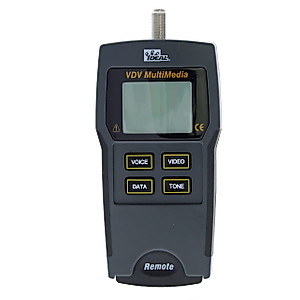 IDEAL INDUSTRIES INC. 33-856 VDV Multimedia Voice, Data and Video Cable Tester, Grey