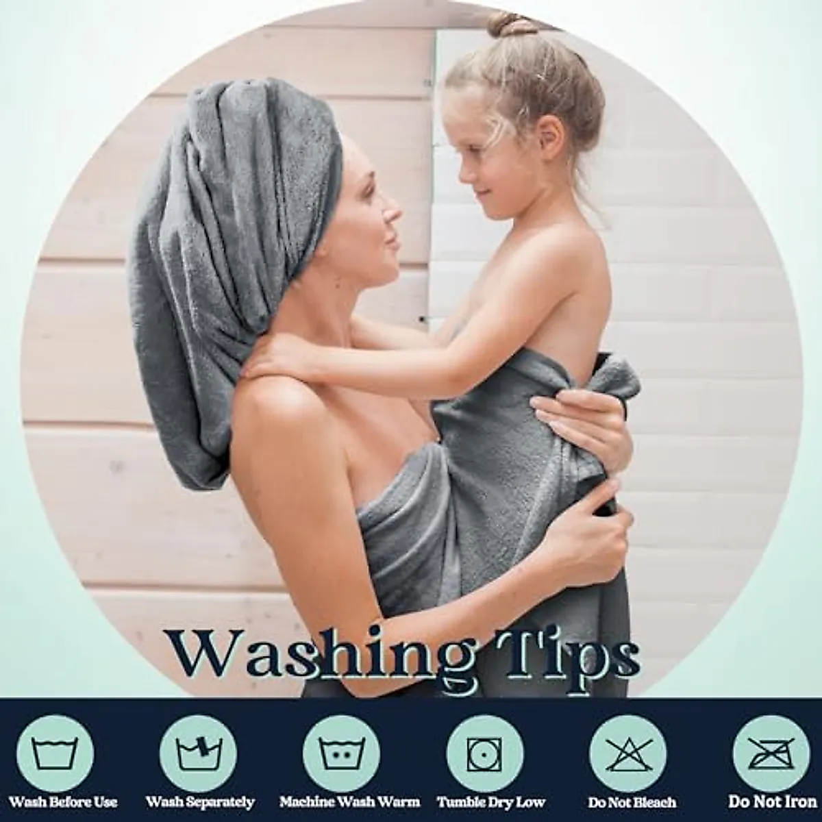 Newwiee 30 Pack Towels and Washcloths Sets Bath Hand Towels Washcloths Set for Bathroom Shower Yoga Travel, Coral Velvet Highly Absorbent Large(Gray)