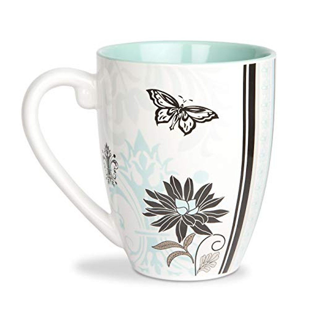 Pavilion Gift Mark My Words 4-3/4-Inch Serenity Mug, 20-Ounce