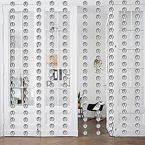 12 Meters Disco Ball Beaded Curtain Christmas Tree Ornaments Decorations Reflective Mini Disco Ball Ornaments Hanging Disco Ball for Window Door Curtain Passage Wedding Backdrop