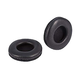 Fosa Soft Replacement Ear Pads PU Leather Earpad Cushions Foam for J3, SJ33, SJ5, SJ55, ES7, ESW9, ESW10, JVC S500 and Headphone Diameter Between 72-75mm Black