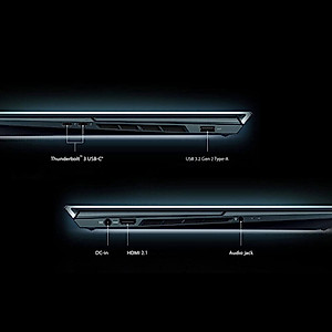 ASUS ZenBook Pro Duo 15 OLED UX582 Laptop, 15.6” OLED 4K UHD Touch Display, Intel Core i9-10980HK, 32GB RAM, 1TB SSD, GeForce RTX 3070, ScreenPad Plus, Windows 10 Pro, Celestial Blue, UX582LR-XS94T