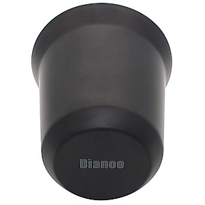 Diano Stainless Steel Insulated Cup, Small Metel Espresso Cup, Double Wall Thermally Insulated Drinking Cups, Capsule Coffee Mug 160ml Black