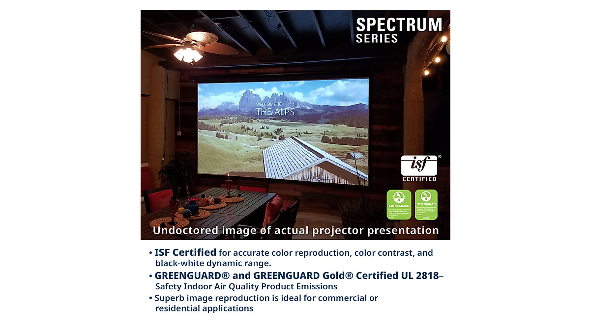 Elite Screens 150" Motorized Projector Screen - 4K Ready