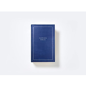 Biblia Católica, Tapa dura, Azul, Tamaño personal con uñero (Spanish Edition)