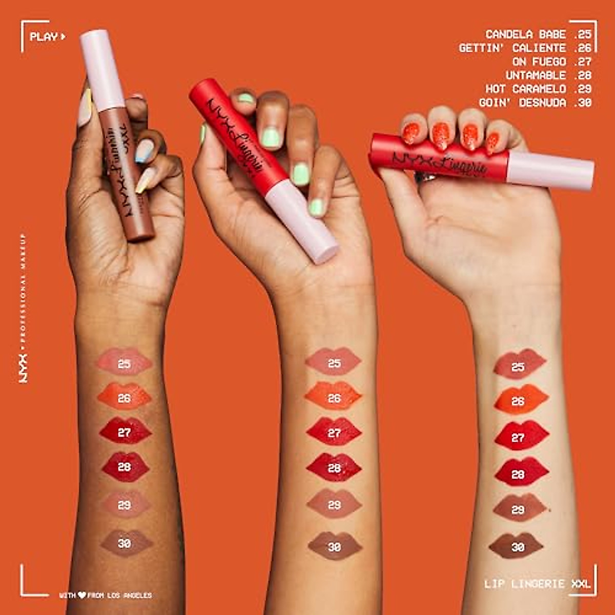 NYX PROFESSIONAL MAKEUP Lip Lingerie XXL Matte Liquid Lipstick - Goin Desnuda (Chocolate Brown)