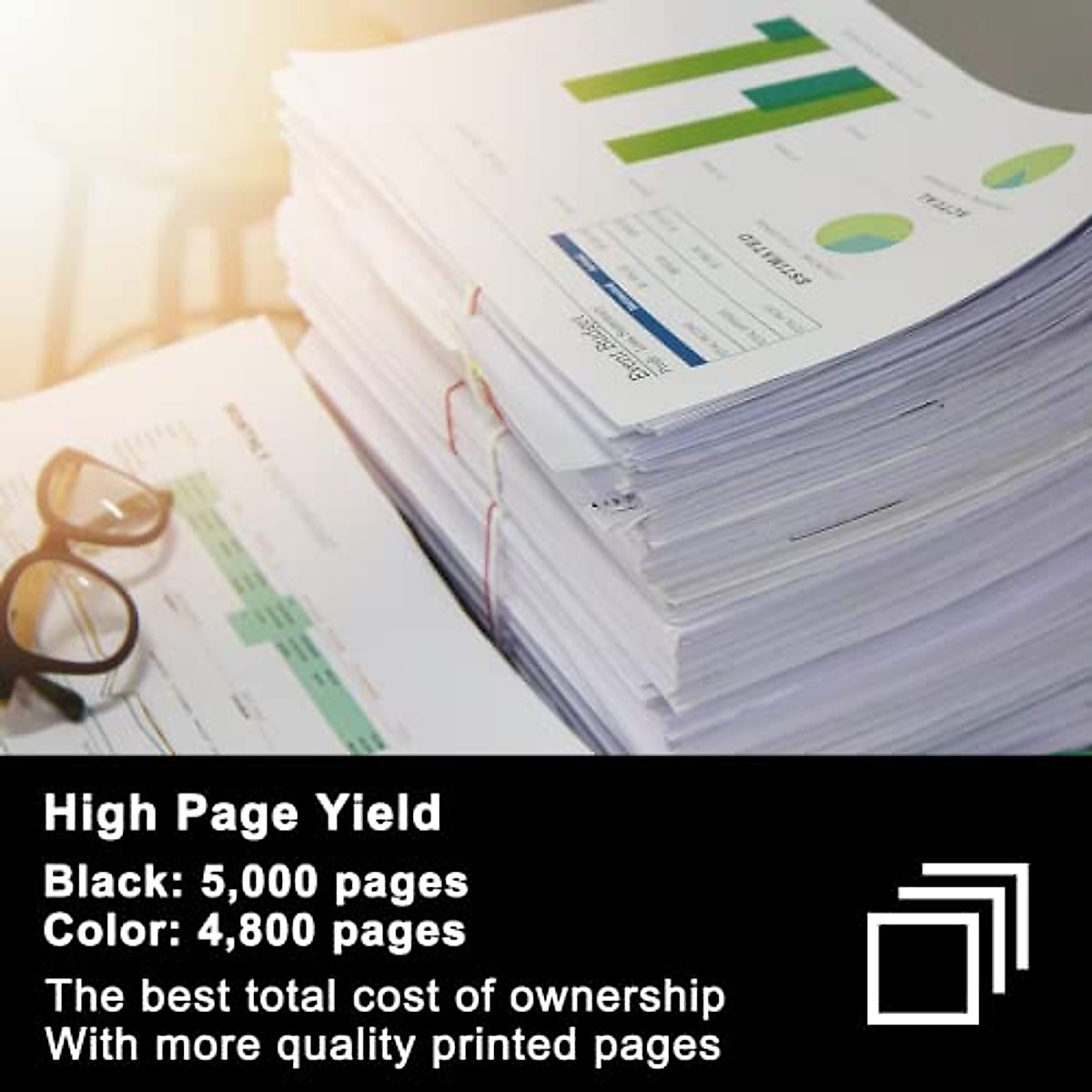 VersaLink C400/C405 Magenta Toner Cartridge Remanufactured for Xerox 106R03515 High Capacity Toner Cartridge(4,800 Pages)