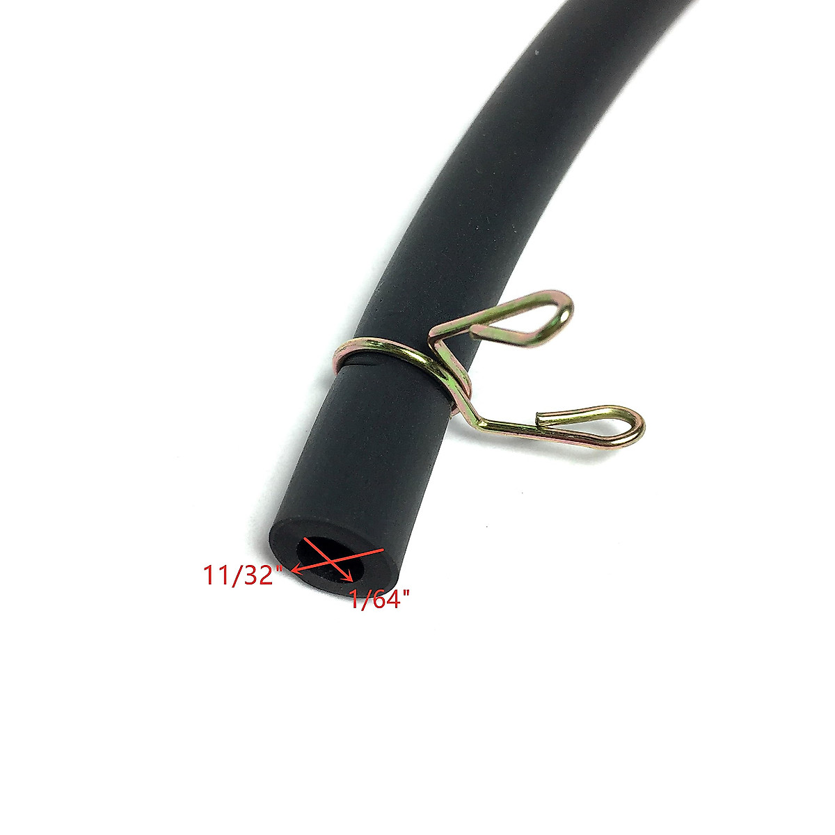 Carburetor Fuel Line W/Clamp For Predator 212cc 6.5HP Gas Engine 3200/4000W 3500/4375 Watts For Wen 4050 4500 4750 For DuroStar 4400W 7HP For Champion CPE 3000W 4000W For Generac Centurion GP3250 (1)