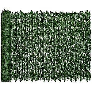 TESHY Outdoor Privacy Screens Panels Artificial Hedge Garden Fence Screen, Artificial Green Plant Fake Grass Wall Decoration Fence ，Protection Privacy Outdoor Balcony Decor