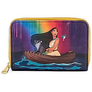 Loungefly Disney Pocahontas Just Around the River Bend Faux Leather Wallet