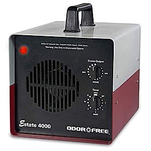 OdorFree Estate 4000 Ozone Generator for Eliminating Odors from Large Homes & Offices, Townhouses and Commercial Spaces at their Source - Easily Treats Up To 4000 Sq Ft