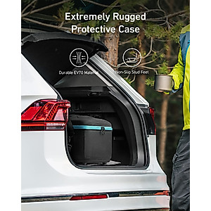 Anker Carrying Case Bag (M Size), Dust-Proof and Waterproof, Exclusively Compatible 535/545 Portable Power Stations, for Camping, RV, and More (Powerhouse Not Included)