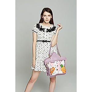 Ita Bag Heart Purse Kawaii Backpack Ita Bag Crossbody Clear Bag Star Crossbody Bags Ita Heart Bag Kawaii Wallet Lolita Bag Kawaii Bag Transparent Backpacks Cute Bag Japanese School Bag Anime Bag