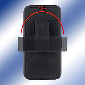 YSNZAQ Swivel Belt Clip Case for Samsung Galaxy A04, Heavy Duty Shockproof Protective Phone Cover with Built-in Kickstand for Samsung Galaxy A04 JG Black Black