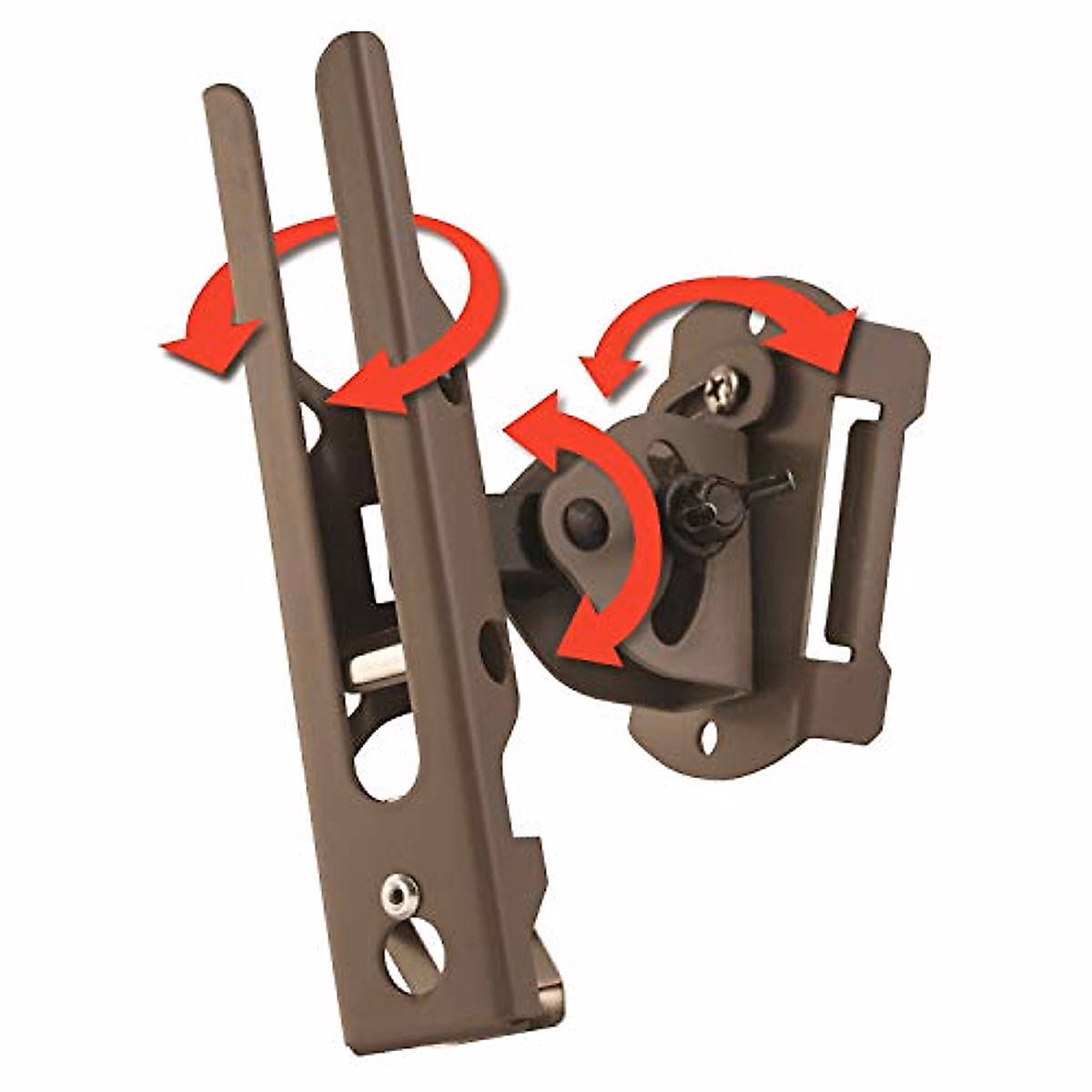 Cuddeback Genius Pan Tilt Lock Mount with Universal Adapter and Mounting Screws, 4-Pack