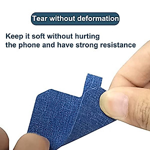 XDMEI Phone Lanyard, Universal Cell Phone Nylon Patch Crossbody Phone Lanyards Mobile Phone Adjustable Shoulder Neck Strap Lanyards (Dark Blue), One Size