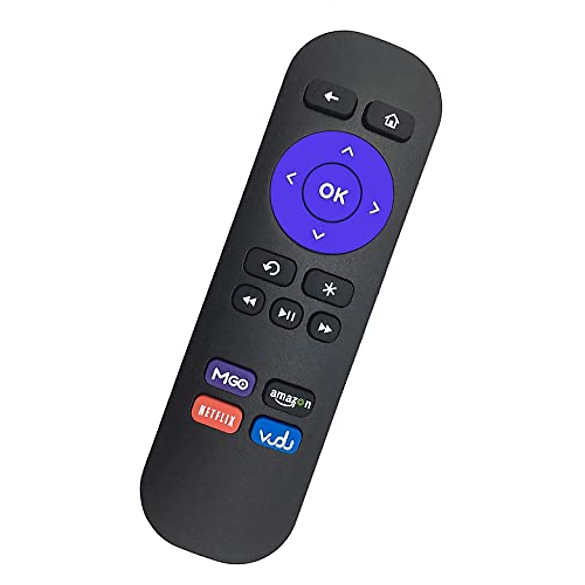 Smartby Roku Remote Control for Roku 1, Roku 2, Roku 3, Roku 4 (HD, LT, XS, XD) Streaming Player, DO NOT Support Roku Stick or Roku TV
