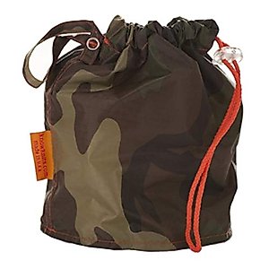 Camouflage Small GoKnit Pouch Project Bag w/ Loop & Drawstring