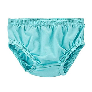 Carter's Baby Girls' Casual Dress with Matching Diaper Cover (6 Months, Fruit/Blue)