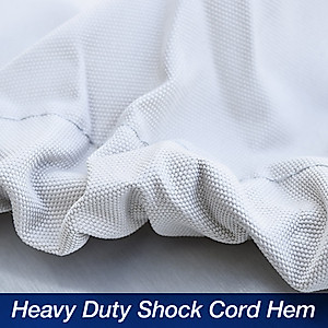 Budge B-621-X7 600 Denier Hard/T-Top Boat Cover Gray 22'-24' Long (Beam Width Up to 106") Waterproof, UV Resistant