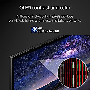 Sony OLED 65 inch BRAVIA XR A80L Series 4K Ultra HD TV: Smart Google TV with Dolby Vision HDR and Exclusive Gaming Features for The Playstation® 5 XR65A80L- 2023 Model,Black