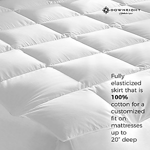 Downright 24 oz Mattress Pad, 72" x 84", Cal King 72x84