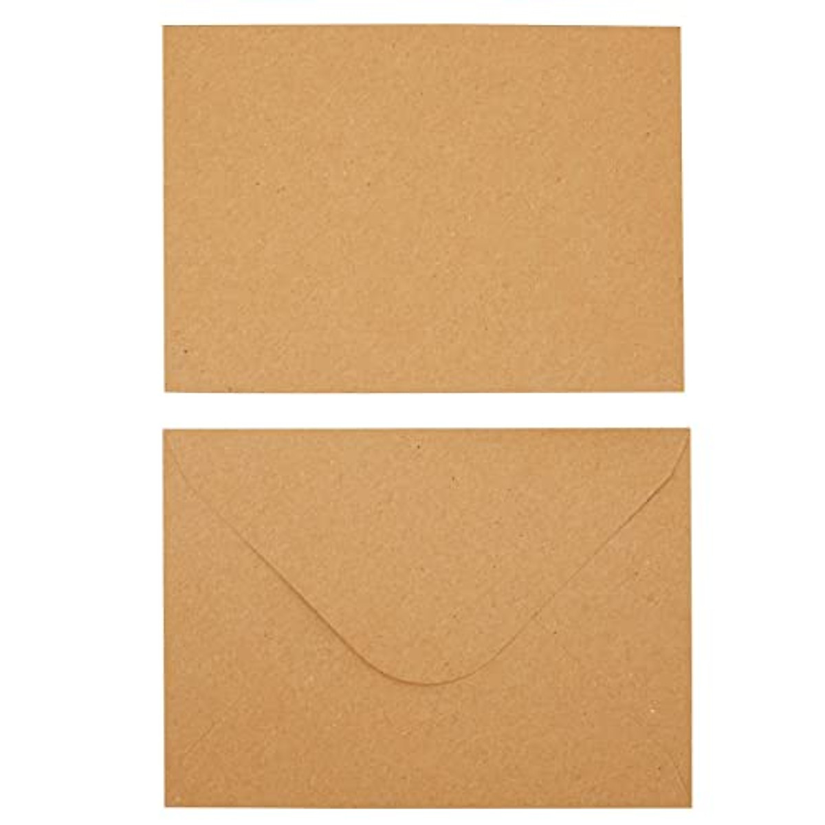 50 Kraft 4x6 Envelopes for Invitations, Wedding, Party
