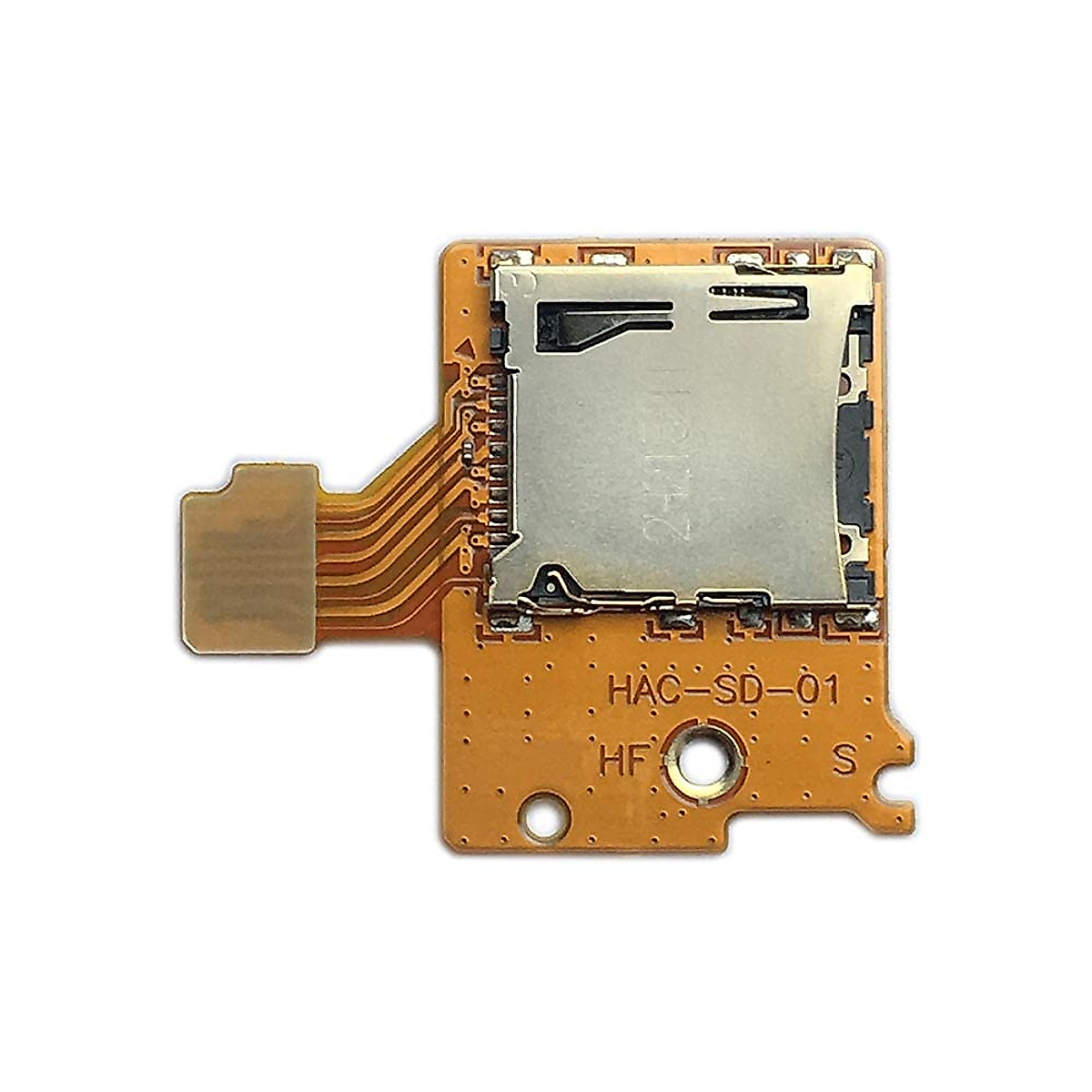 Partsatoz Pack of 2 Micro SD Card Reader Board Memory TF Card Slot Socket Replacement for Nintendo Switch NS 2017 Console HAC-SD-01 with Opening Tool