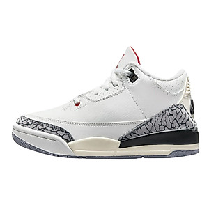 Big Kids' Air Jordan Retro 3 Basketball Shoes (us_Footwear_Size_System, Big_Kid, Numeric, Medium, Numeric_3)