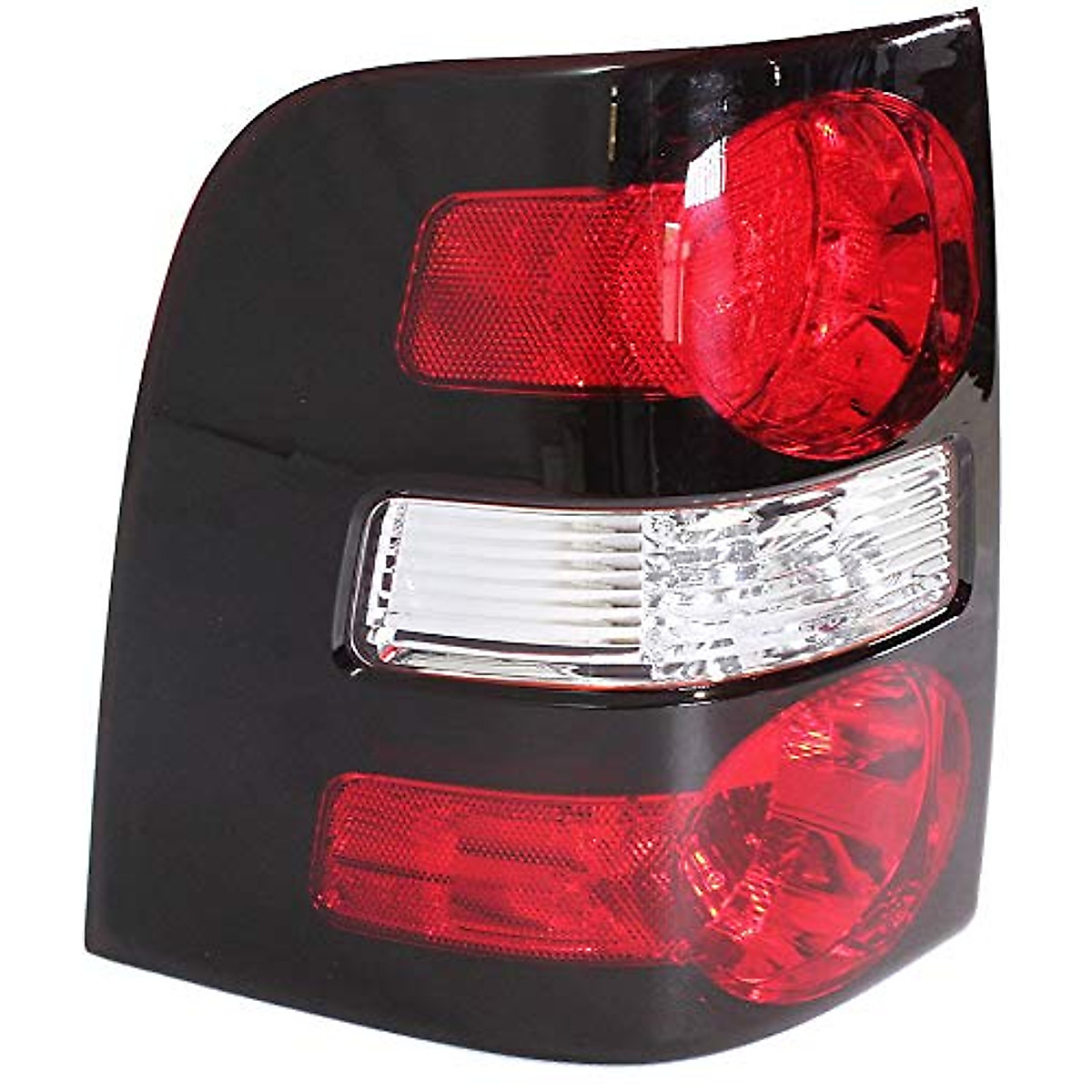 Evan Fischer Driver Side Tail Light Lens and Housing Compatible with 2006-2010 Ford Explorer