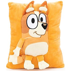 Bluey Bingo Snuggle Pillow - Super Soft Plush Decorative Throw Pillow – Measures 13 Inches (Official Product)