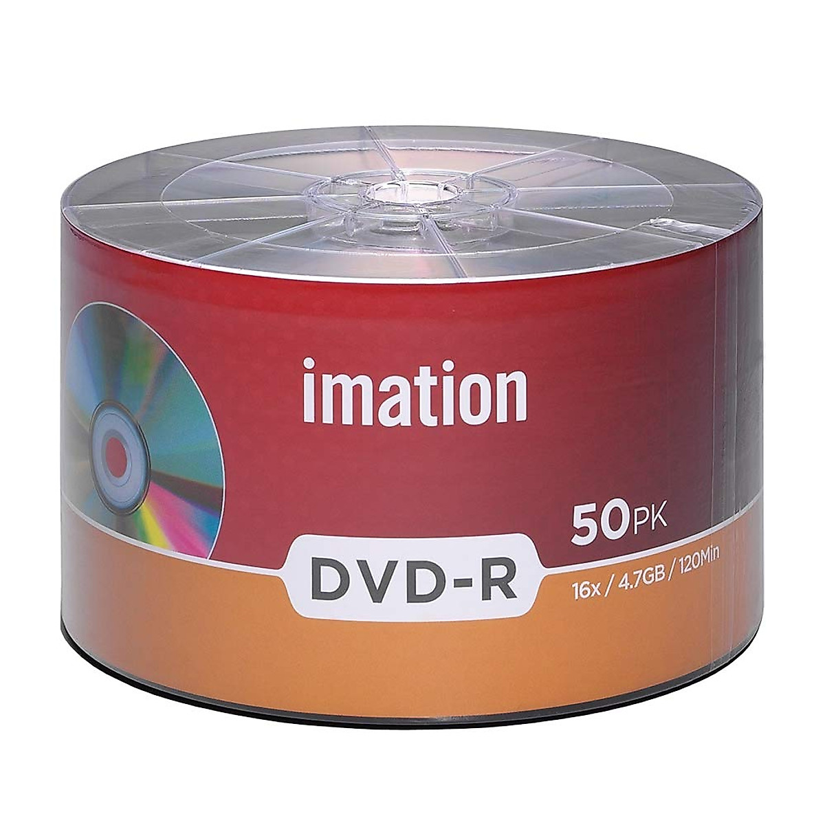 300 Pack Imation DVD-R 16X 4.7GB/120Min Branded Logo Blank Media Recordable Movie Data Disc