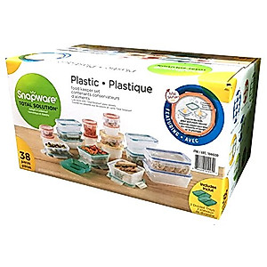 Snapware 38pc Plastic Food Storage Set