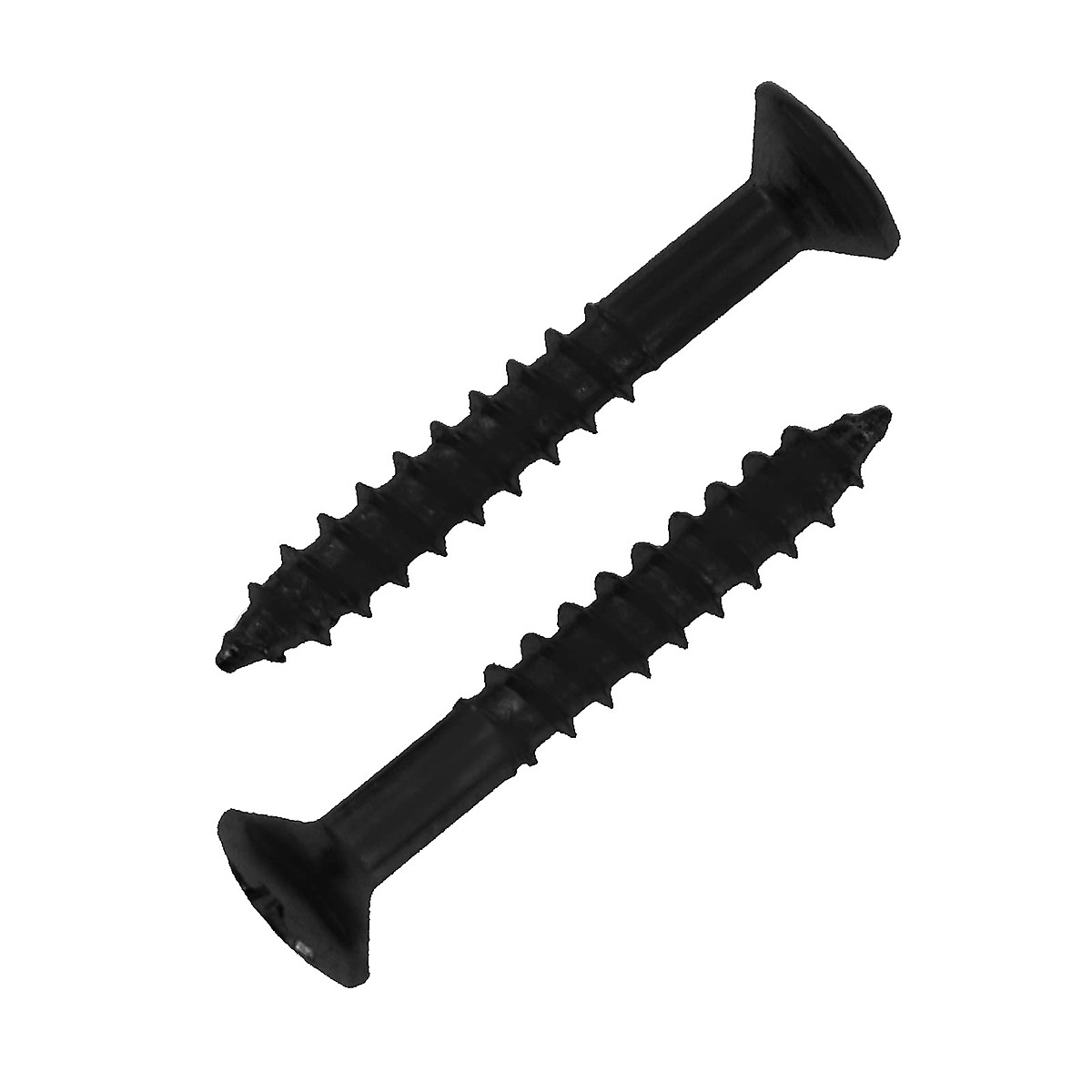 100Pcs Yootones Guitar Humbucker Pickup Ring Mounting Screws Pickup Frame Surround Screws Compatible with Epiphone Les Paul Stratocaster SG Guitar (Black)