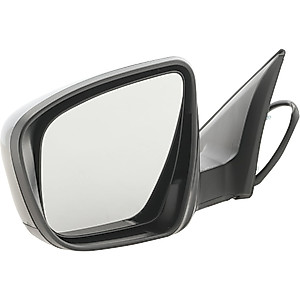 Kool-Vue Mirror Compatible with 2017-2020 Nissan Rogue Power, Manual Folding, Paintable USA Built Vehicle Driver Side